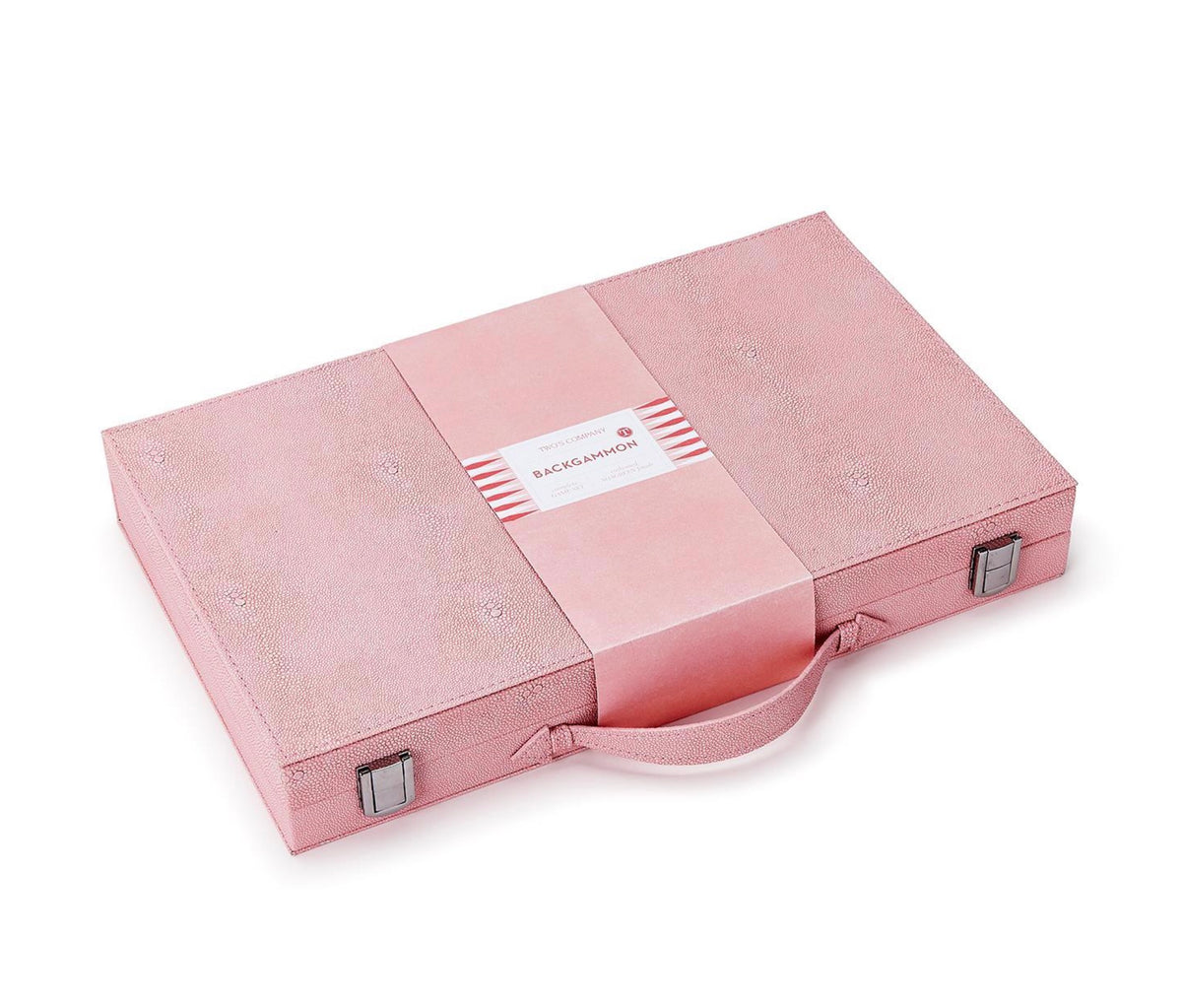 Two's Company Terra Pink Backgammon Game Set – HIVE Home, Gift and Garden